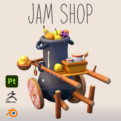 ArtStation - Jam Shop