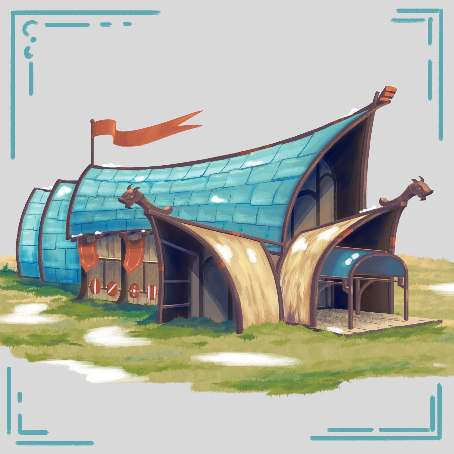 ArtStation - Viking Great Hall