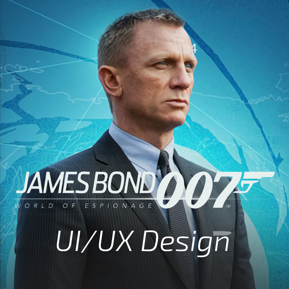 Anton Shmetelko - James Bond: World of Espionage Mobile. UI/UX Design