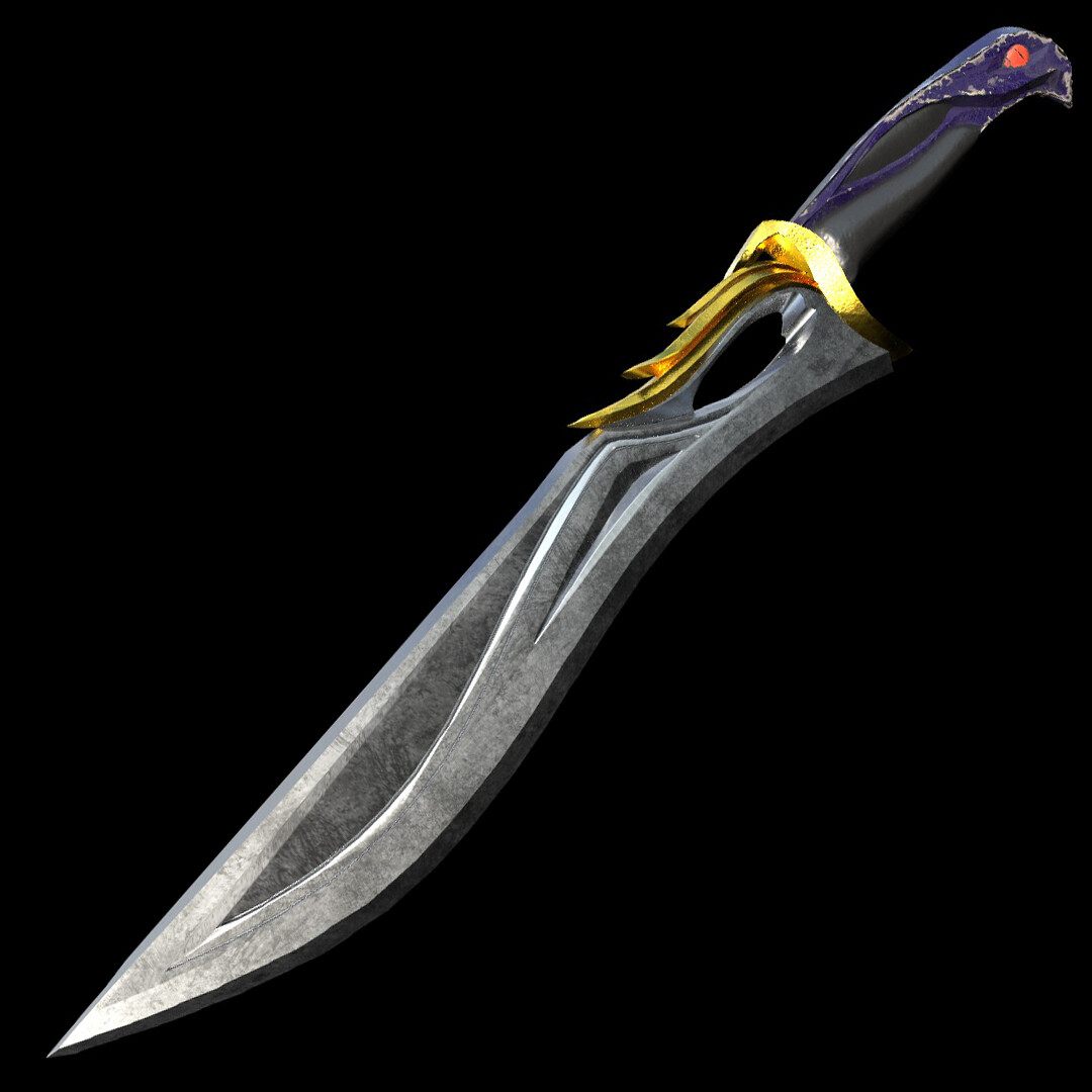 ArtStation - 3D MODEL VALORANT SOVEREIGN SWORD (FAN ART EDITION)