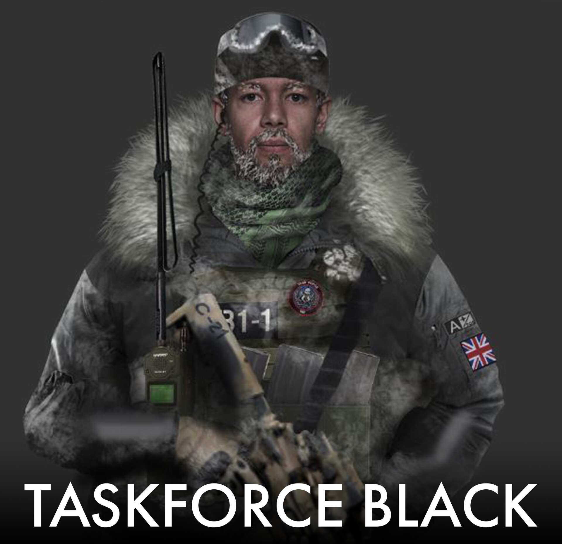 ArtStation - Taskforce Black - Rifleman Character Concept