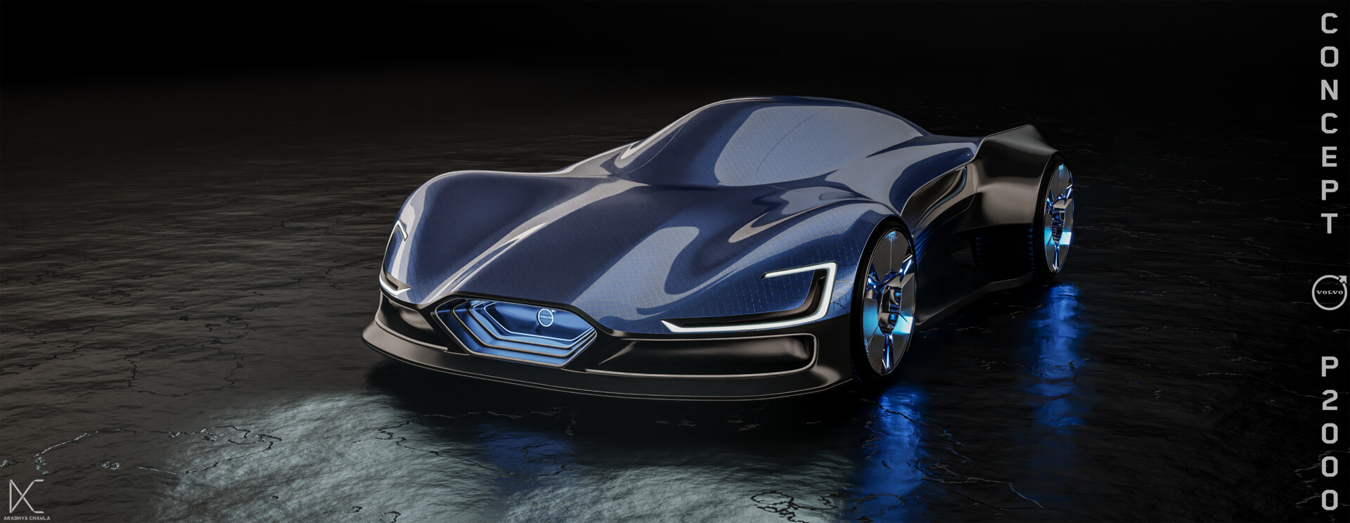 ArtStation - Volvo Concept P2000