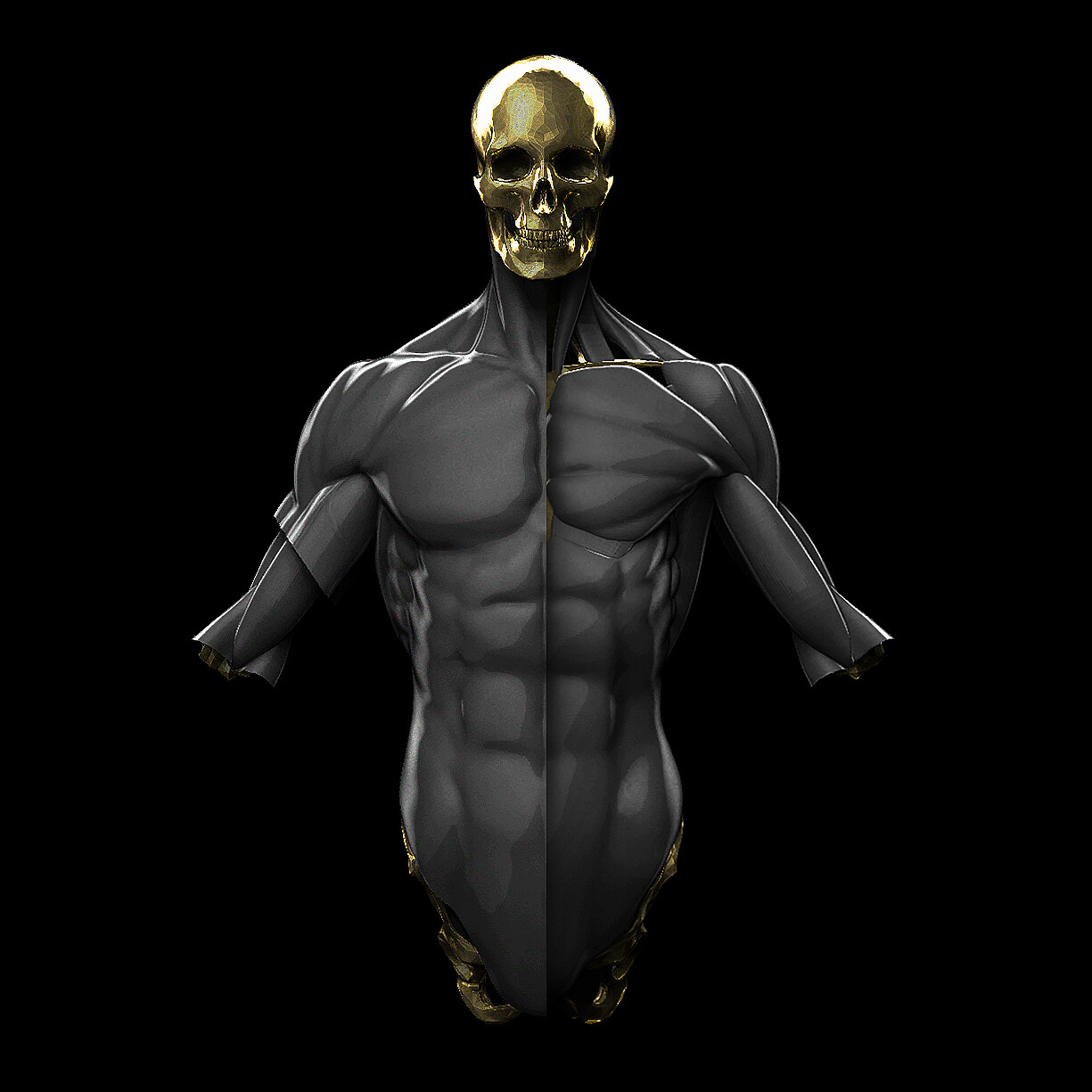 ArtStation - Torso Stretch