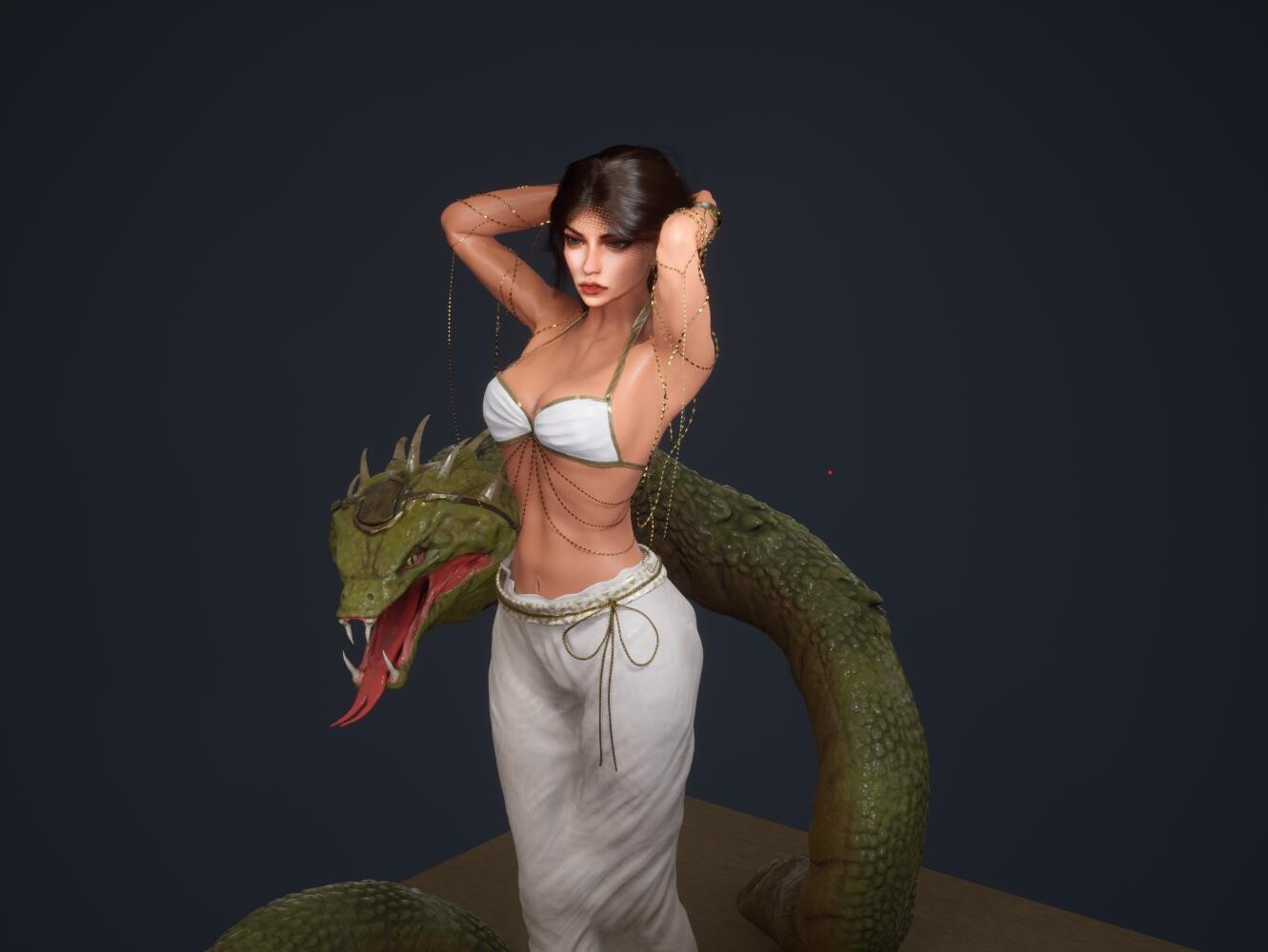 ArtStation - Snake girl