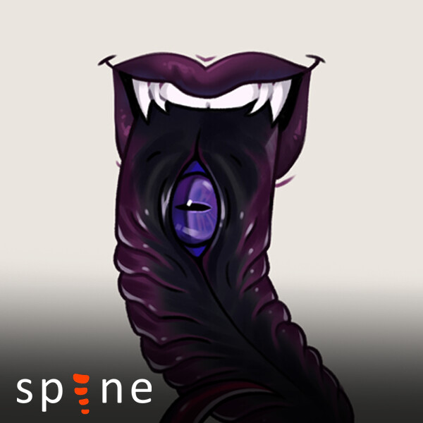 ArtStation - Monster tongue animation