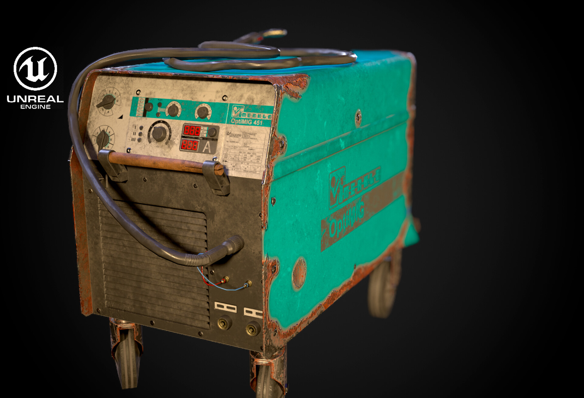 ArtStation - Welding Machine | OptiMIG MERKLE