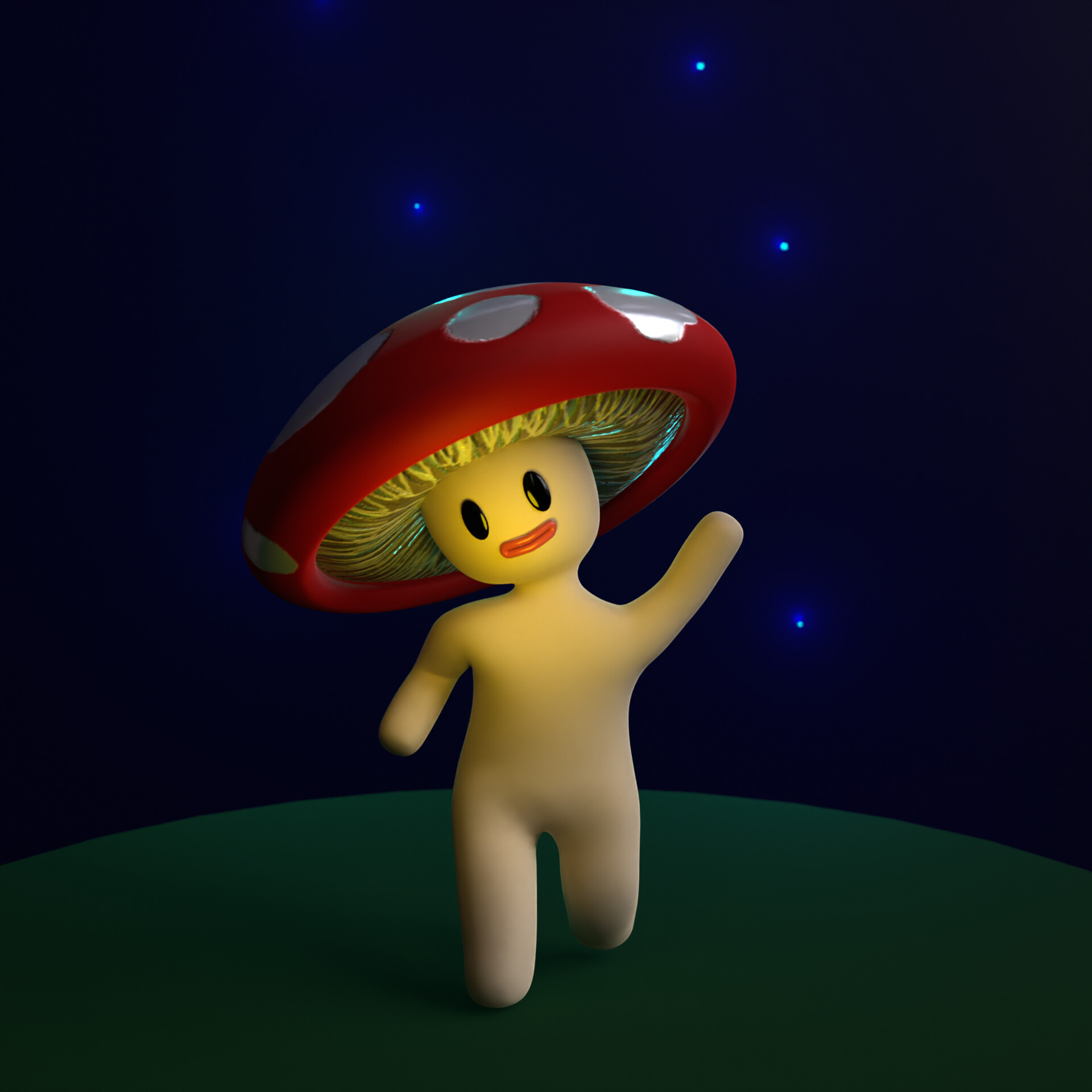 ArtStation - Shroom Head