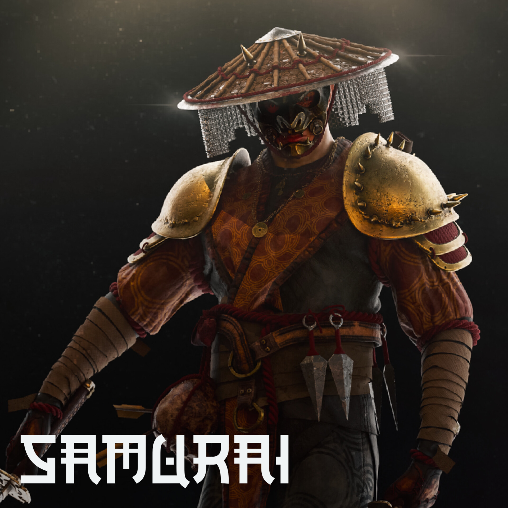 ArtStation - Samurai 3D model
