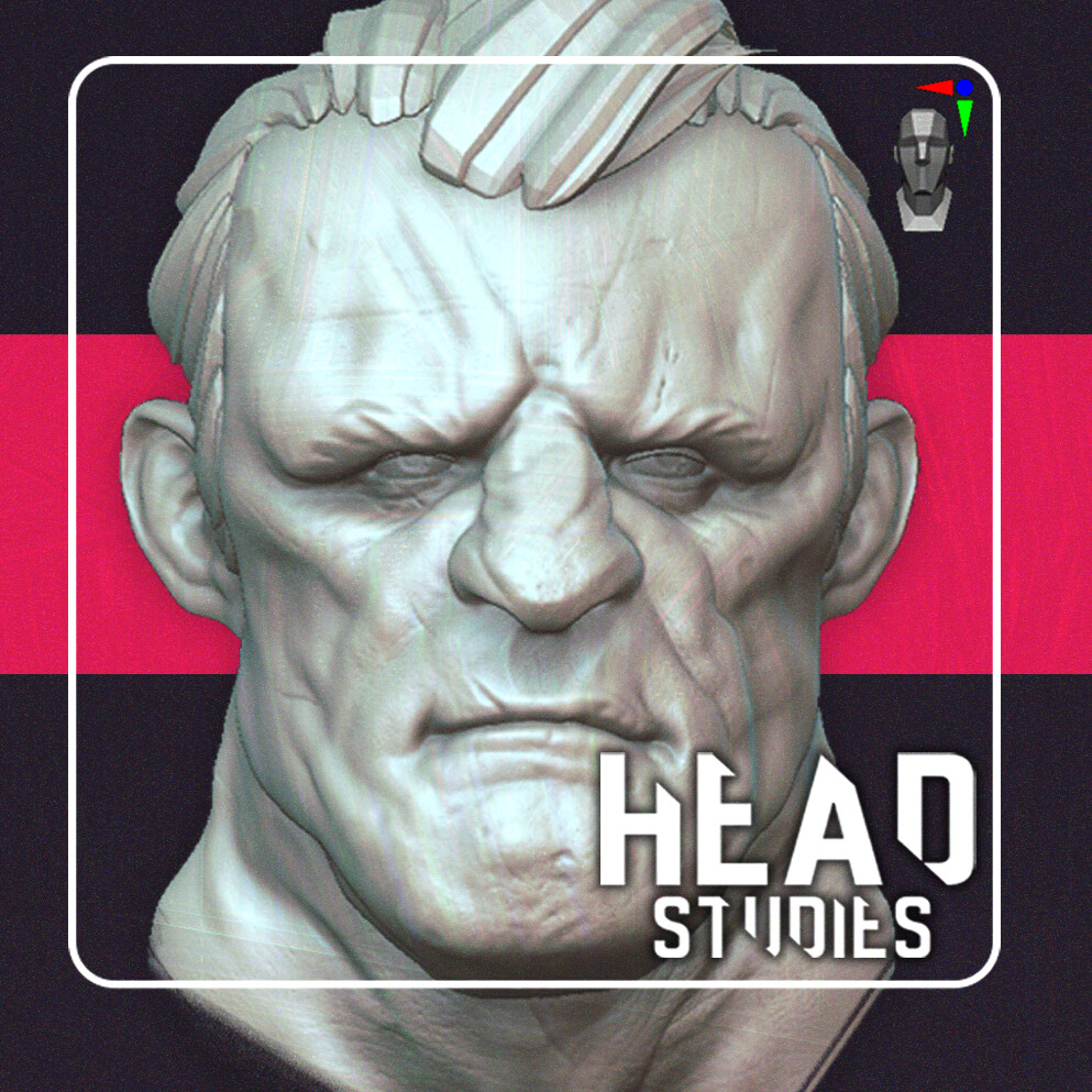 ArtStation - head studies