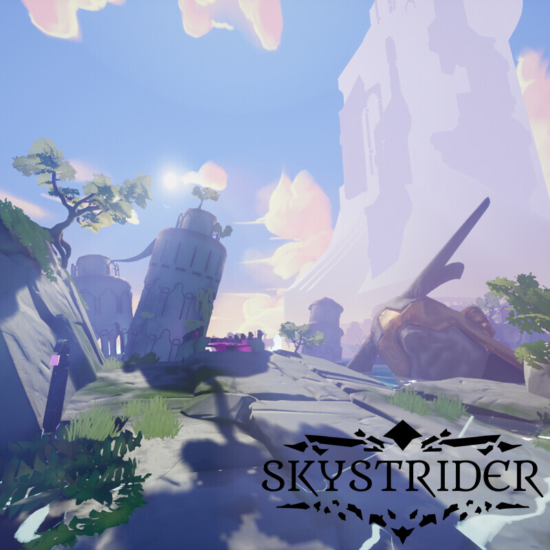 ArtStation - Skystrider Level Design - Level 2