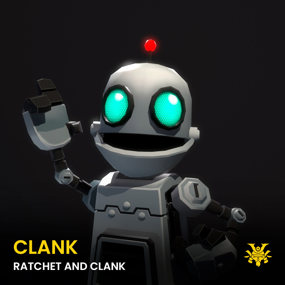 ArtStation - Clank | Ratchet and Clank
