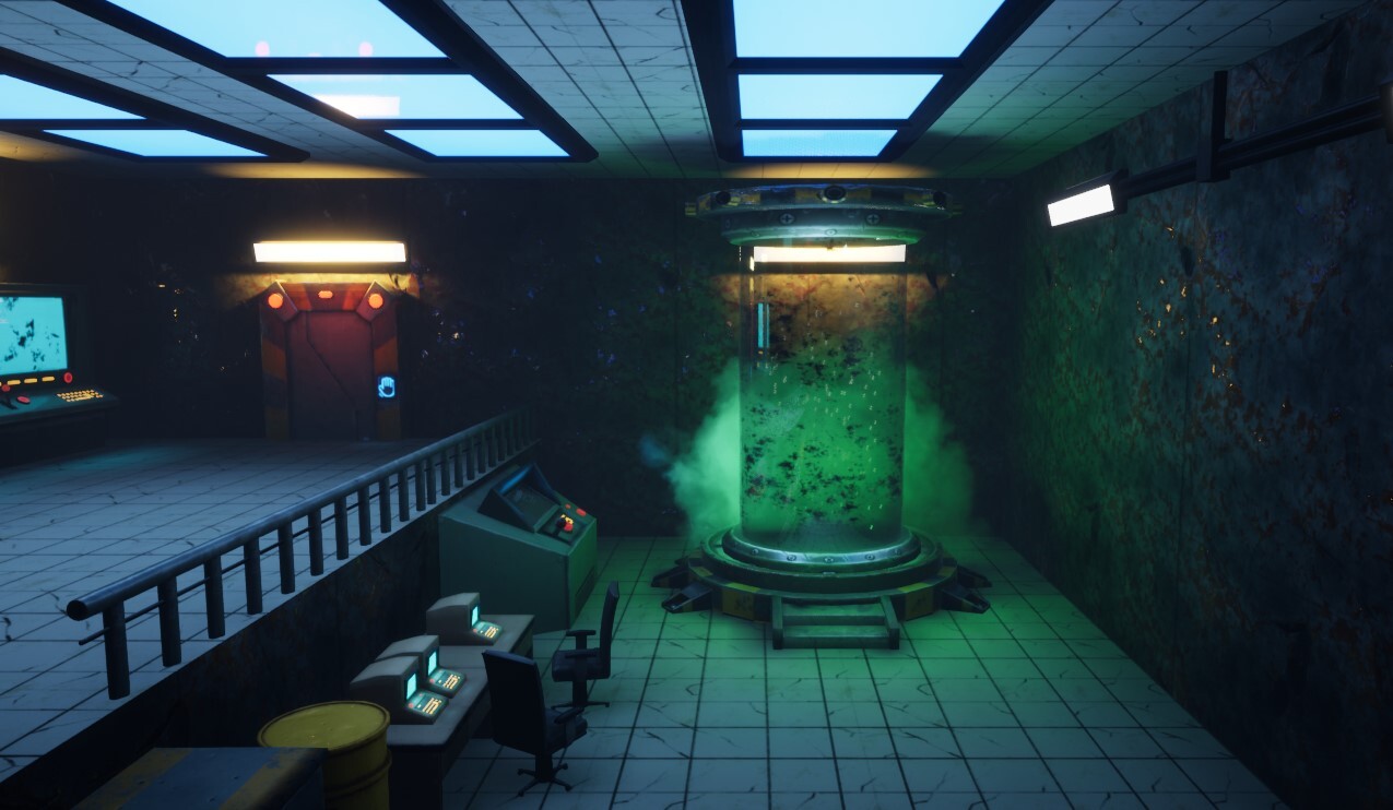 ArtStation - Sci-fi lab