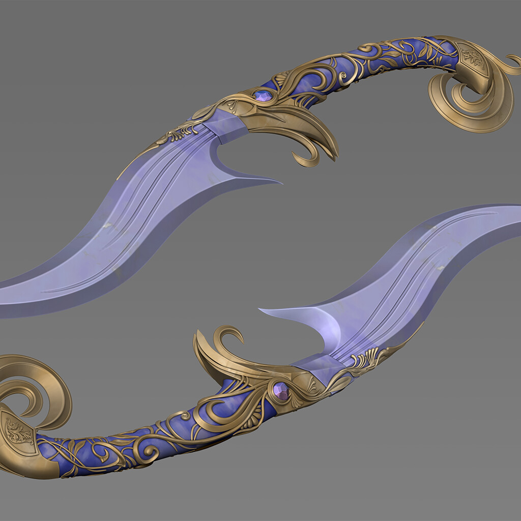 ArtStation - Moon Knife (Wip)