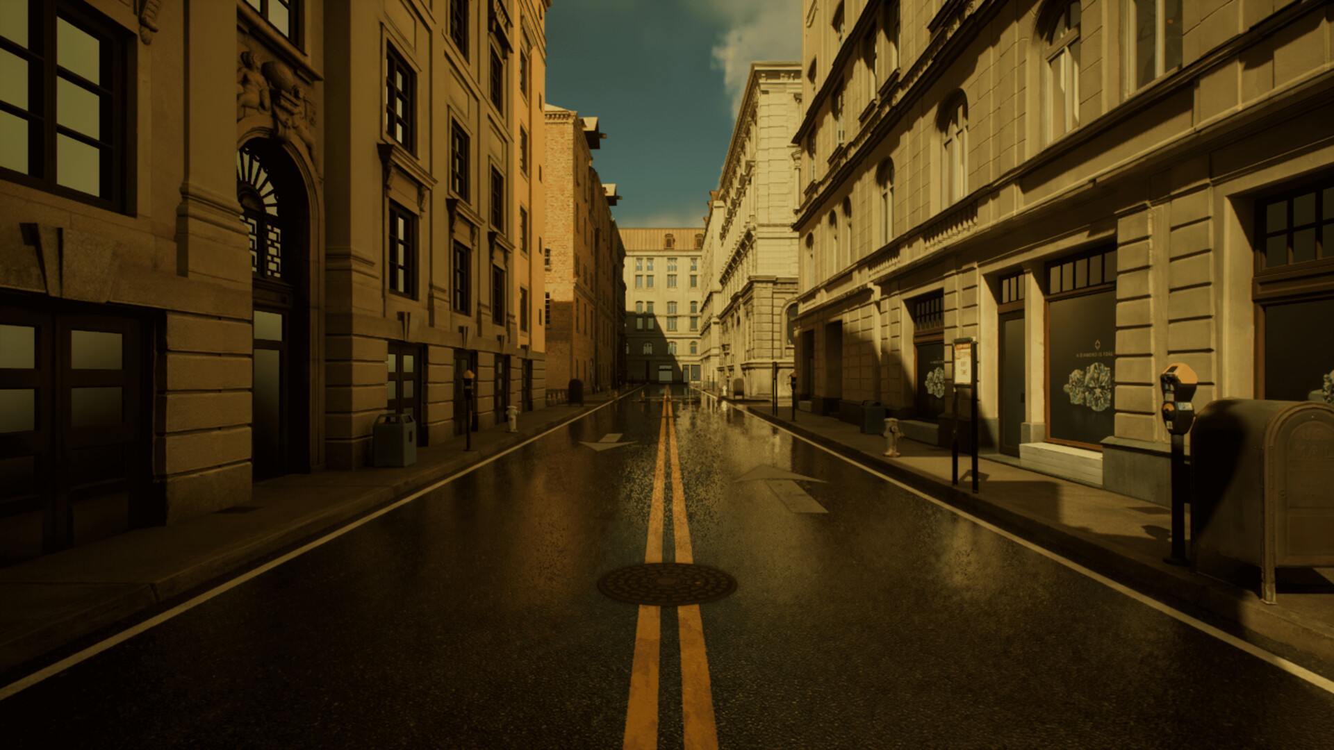 ArtStation - Modular City - UE5 (environment)