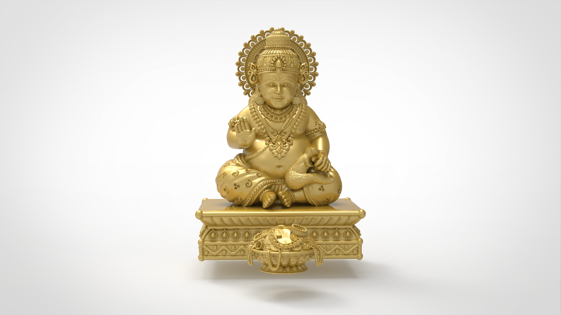 ArtStation - Kuber Ji 3D Model | kuberji | lord kuber | money of god ...