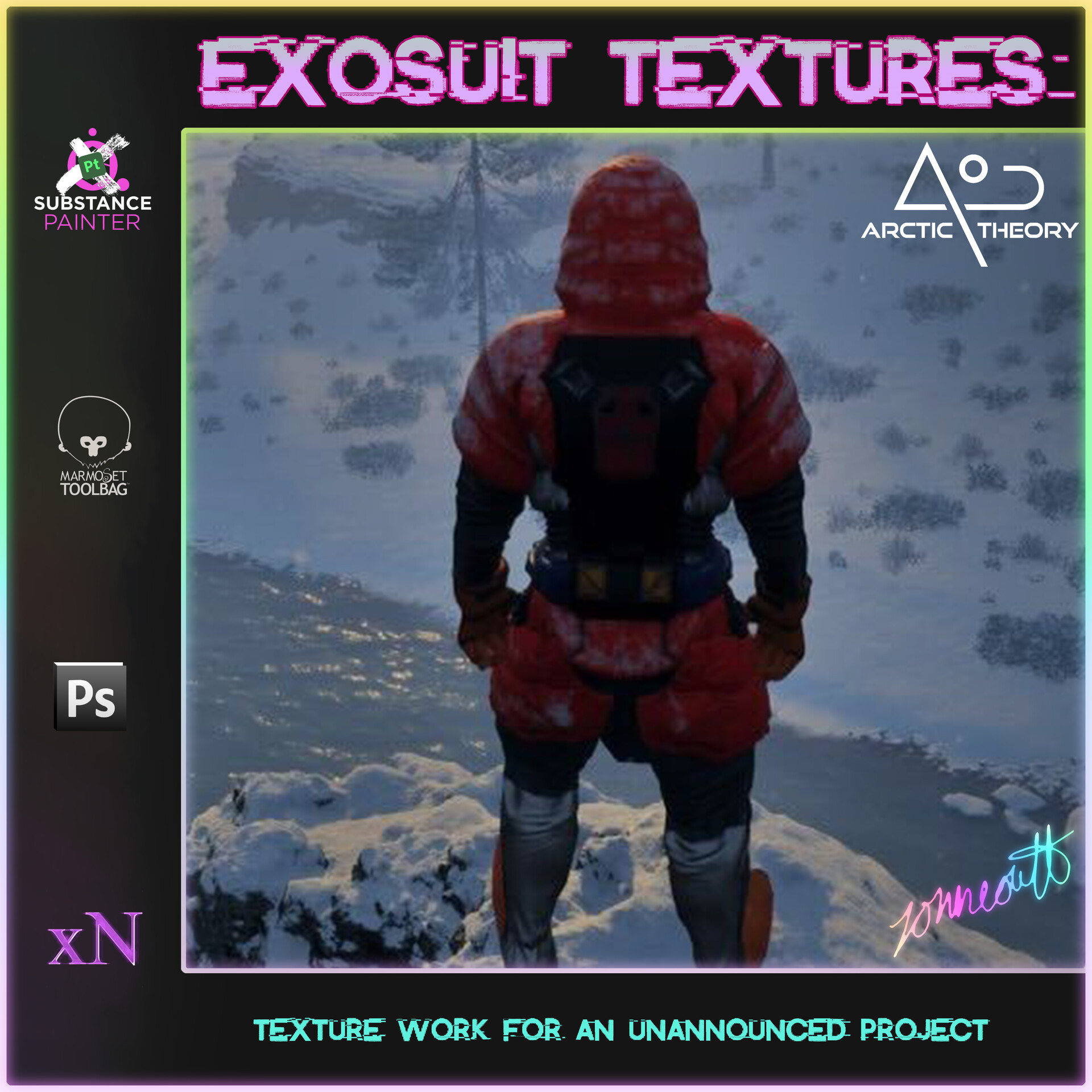 ArtStation - Exosuit Textures