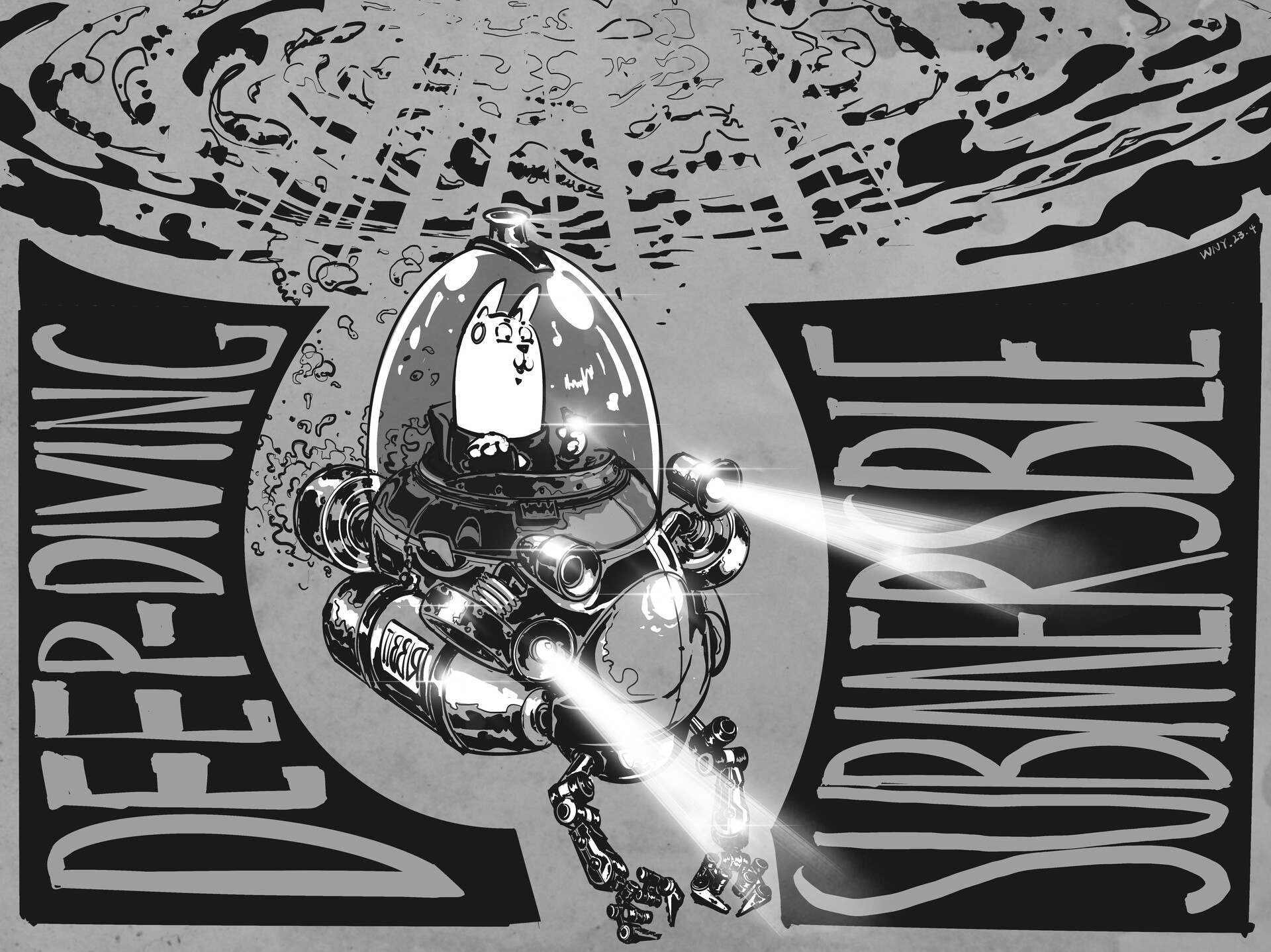 ArtStation - Deep-Diving Submersbie