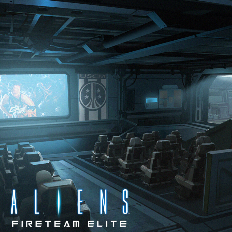 ArtStation - Aliens Endeavor Hub Paintovers