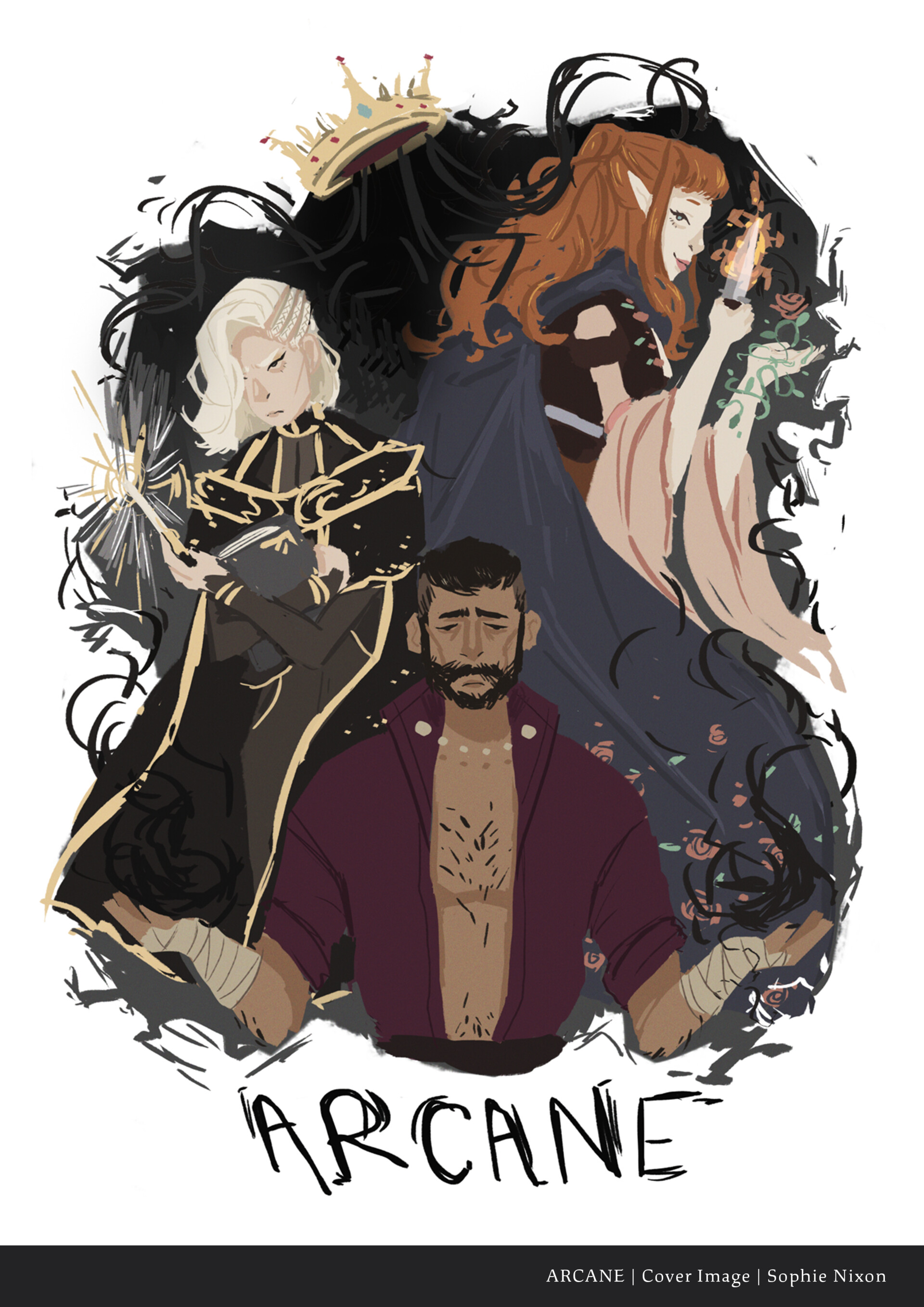 ArtStation - 'ARCANE' Character Design Project