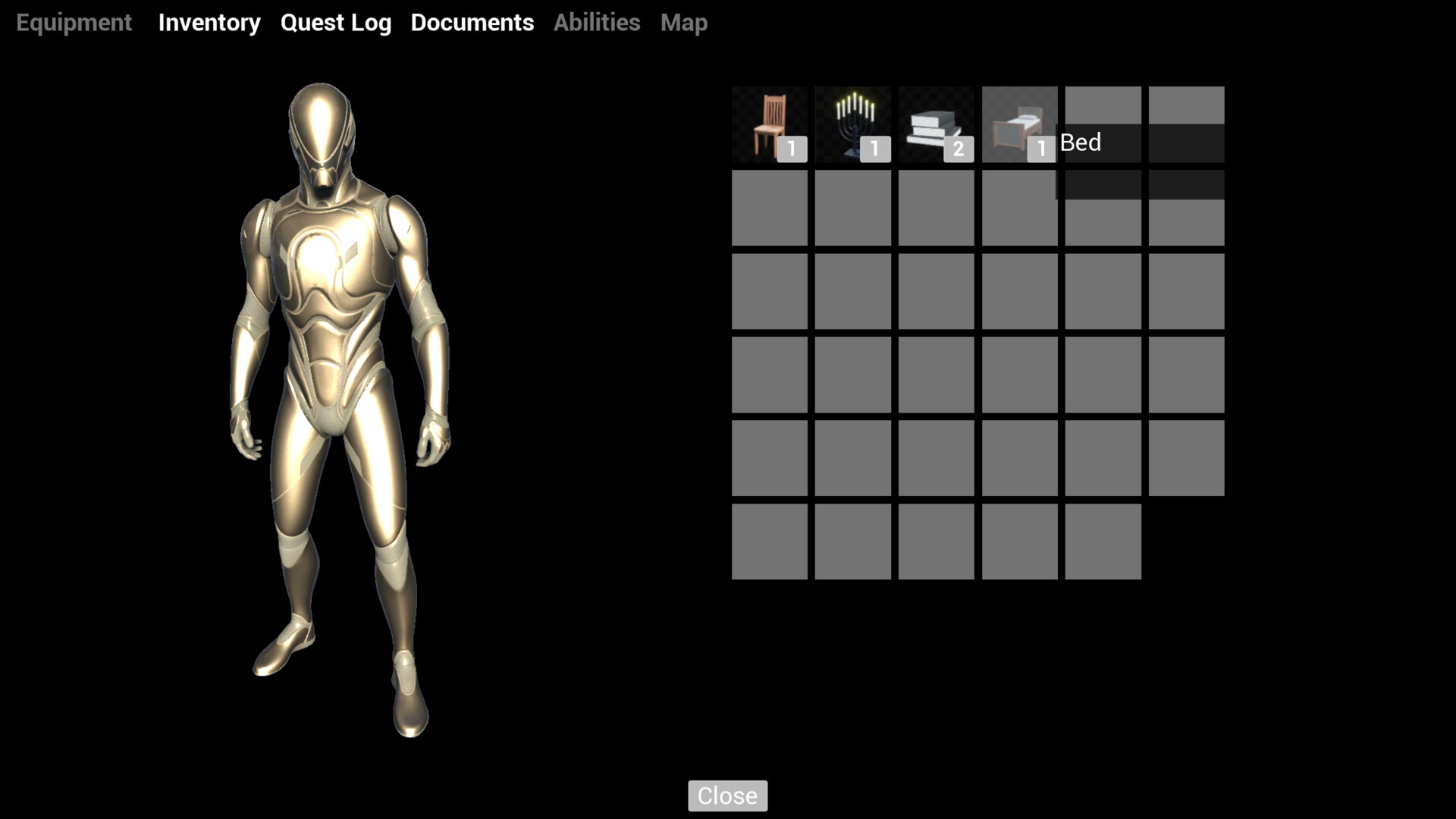 ArtStation - Improved UI Design and Inventory in my current Project