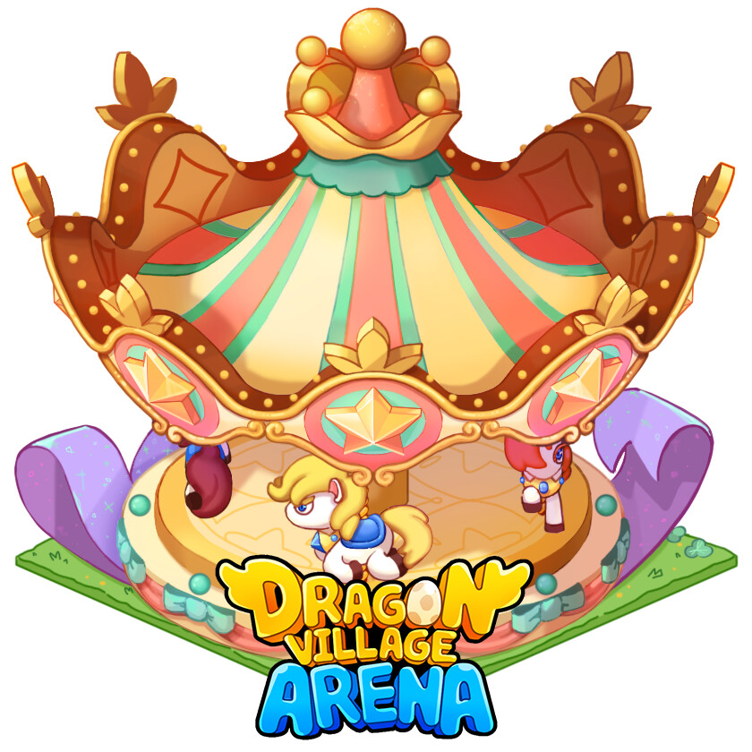 ArtStation - Dragon Village arena