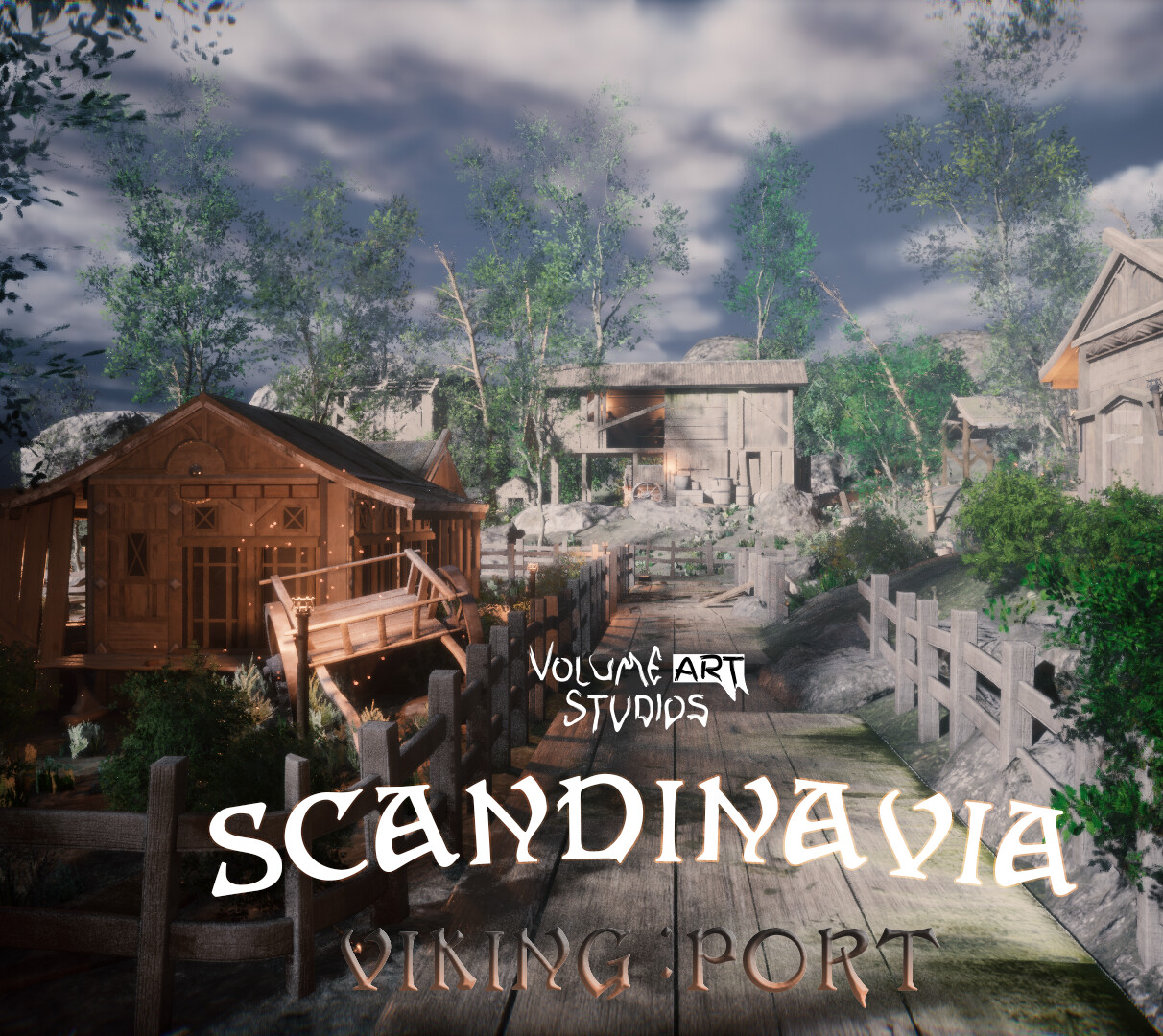 ArtStation - Scandinavia : Viking Port
