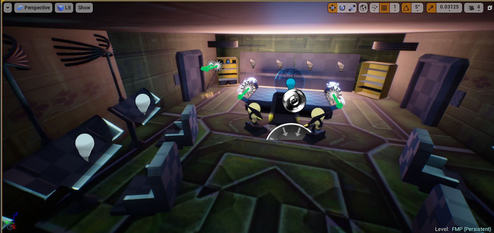 ArtStation - Sci Fi Control Room