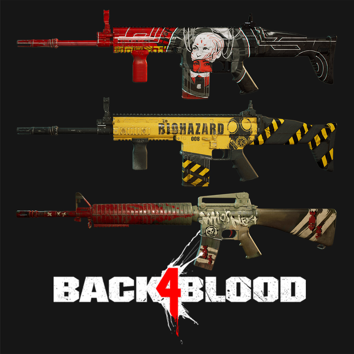 ArtStation - Back 4 Blood - Weapon Models and Skins