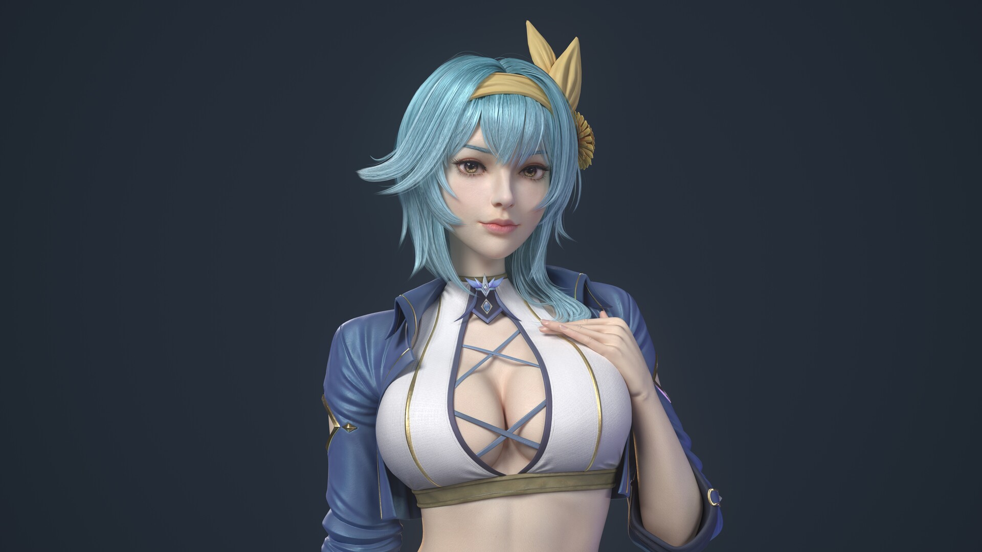 ArtStation - 优菈 Eula