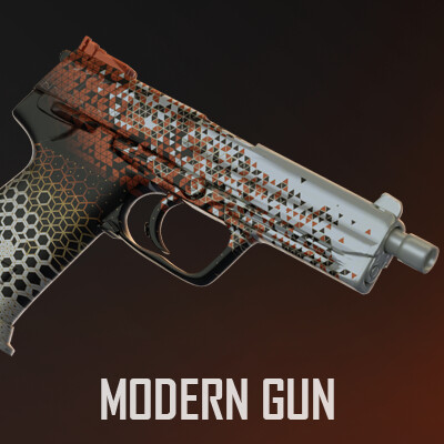 ArtStation - Geometric skin