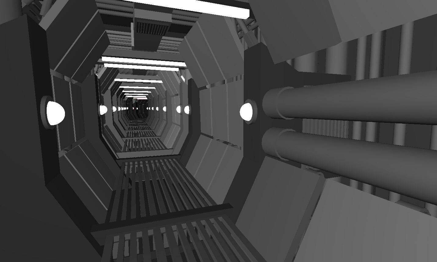 ArtStation - Sci-Fi Hallway