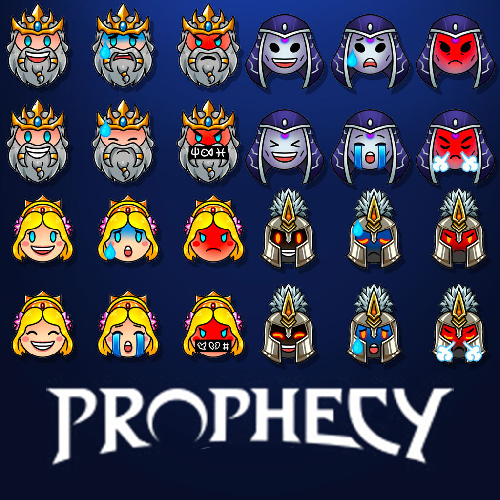 ArtStation - Prophecy- Smite Emoji