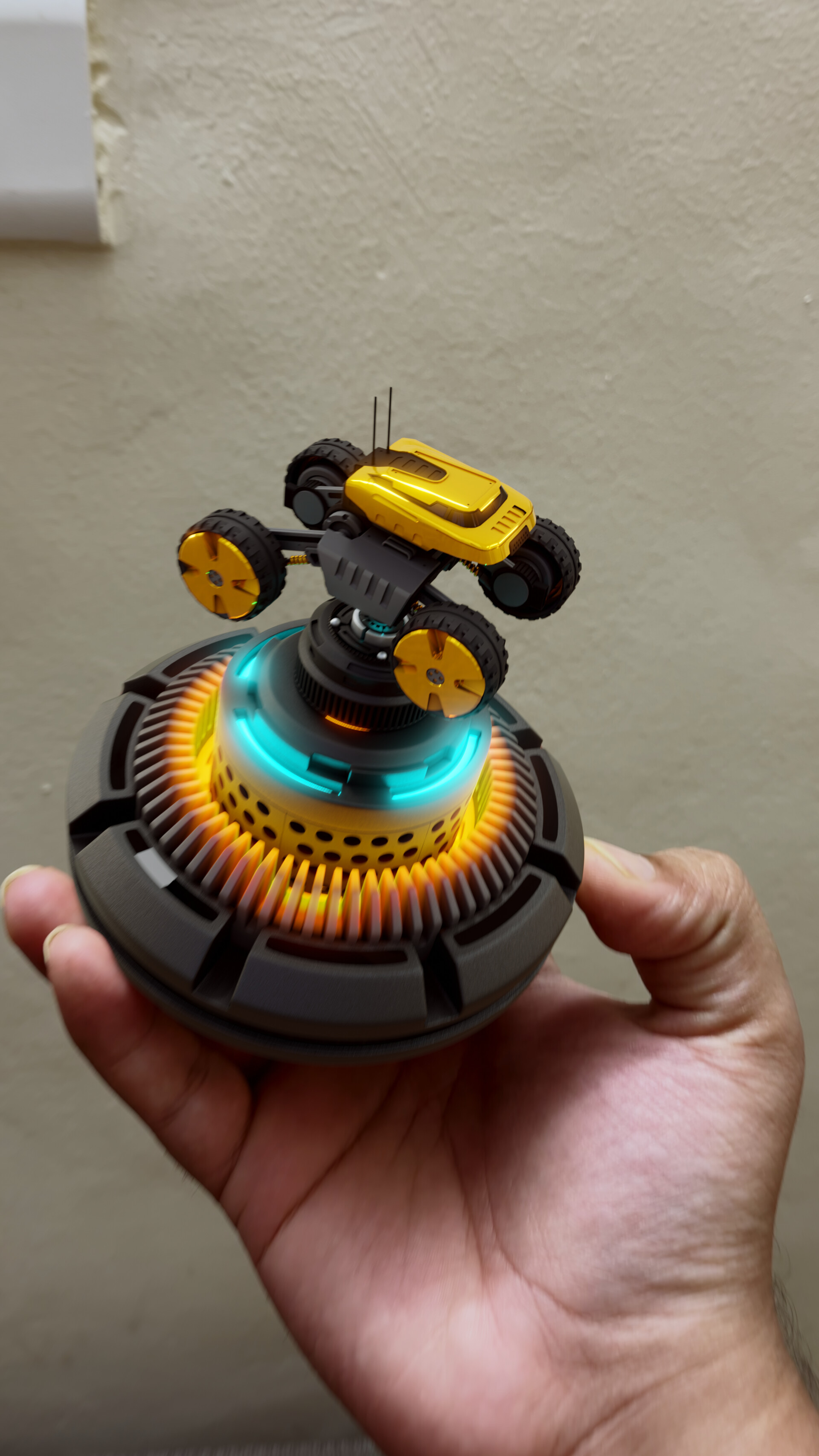 ArtStation - Sci-Fi Levitation Device