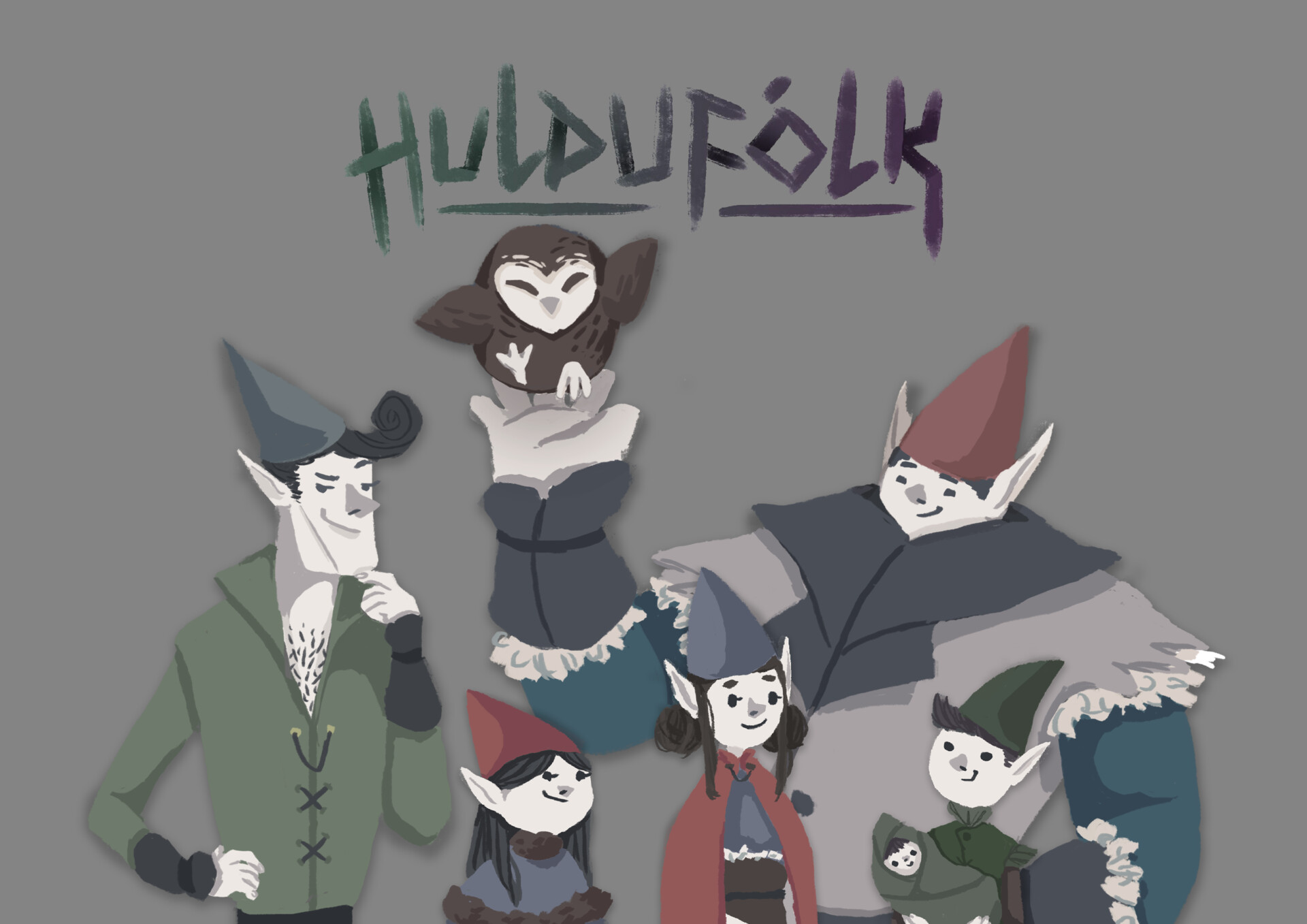 ArtStation - Huldufólk - Game Concept