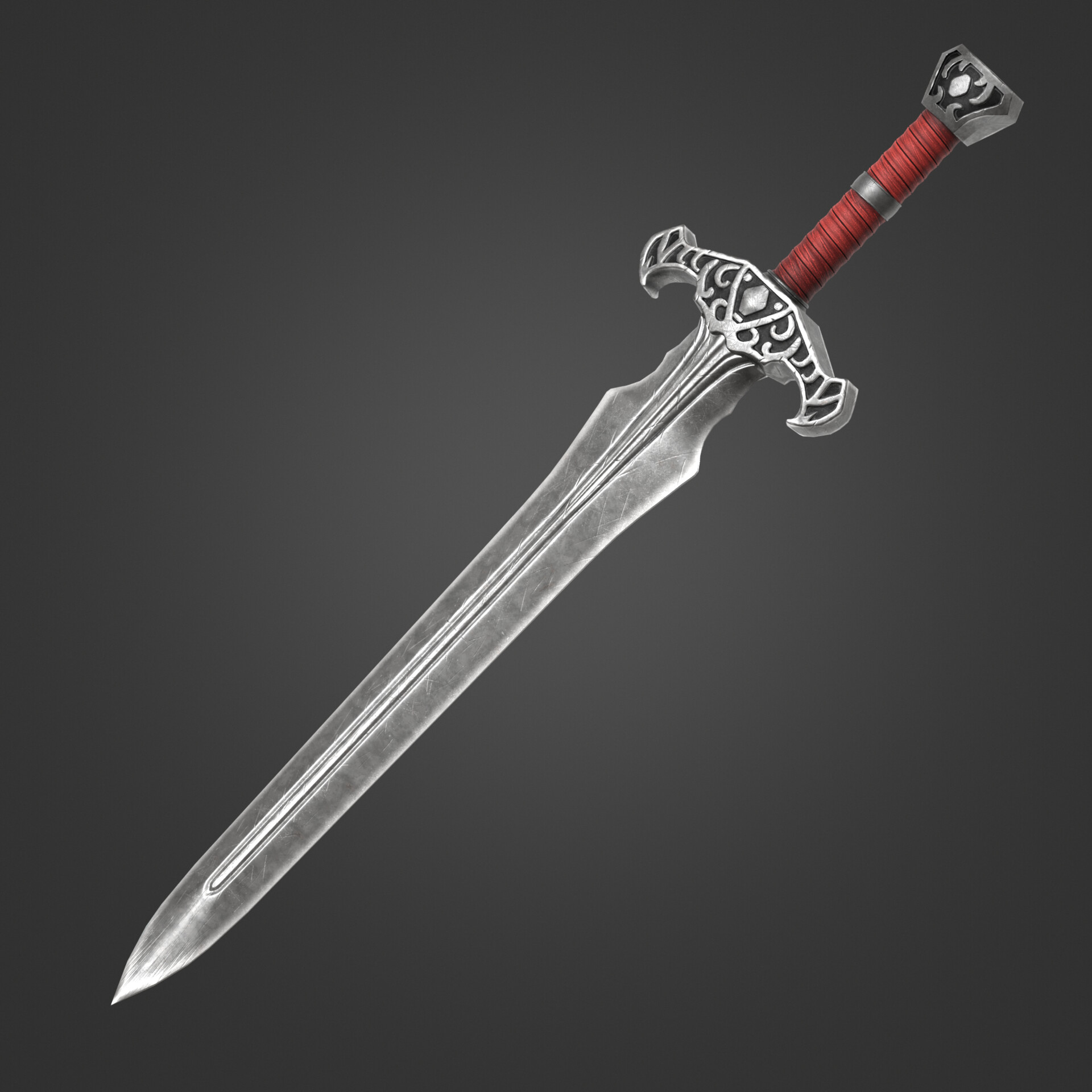 ArtStation - Medieval sword