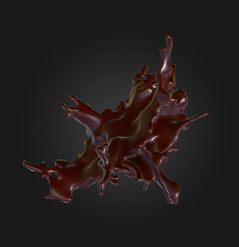 ArtStation - 3D Blood