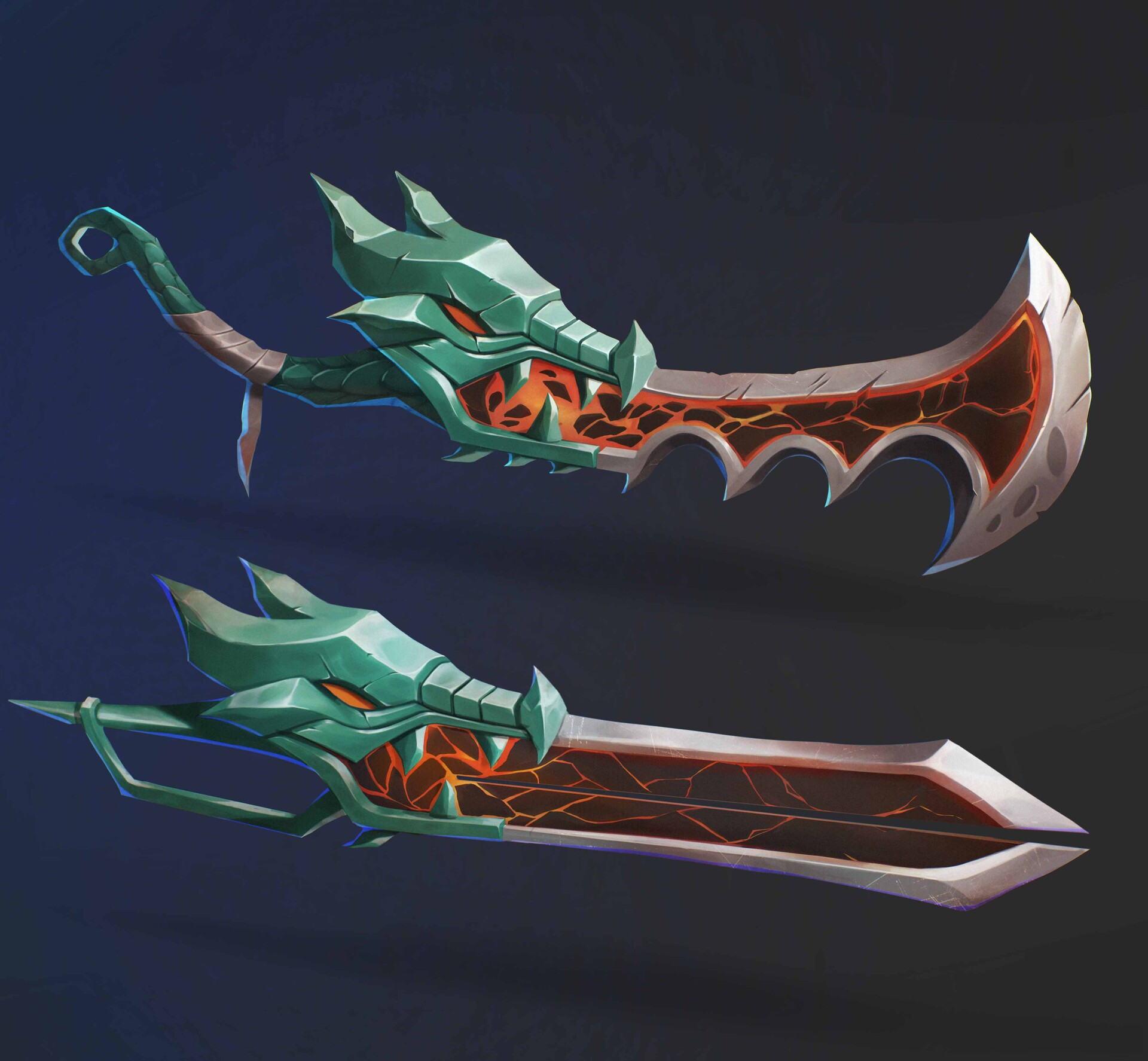 ArtStation - Dragon Sword