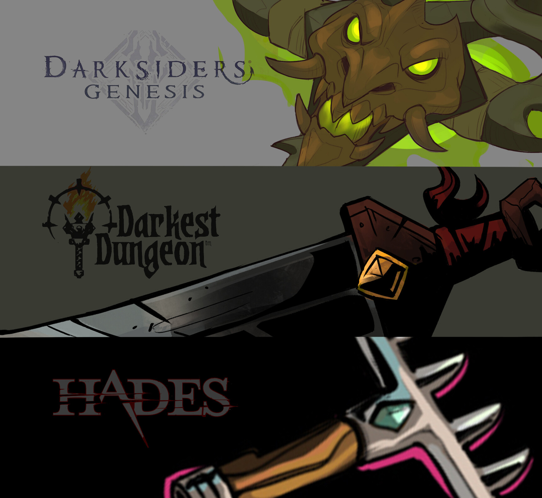 ArtStation - Diff items diff style