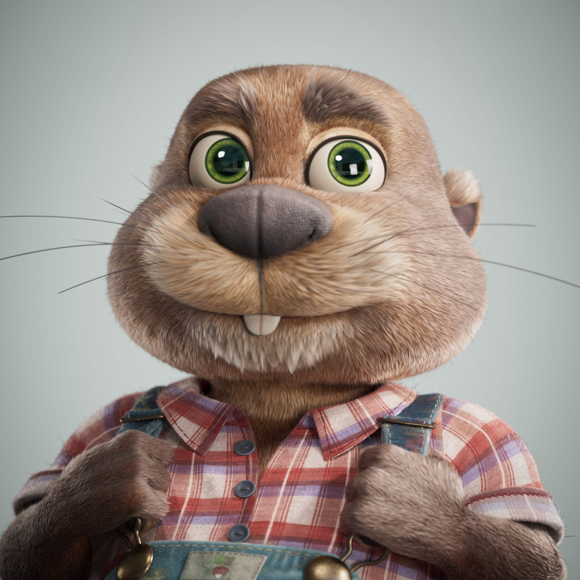 ArtStation - Alan the beaver