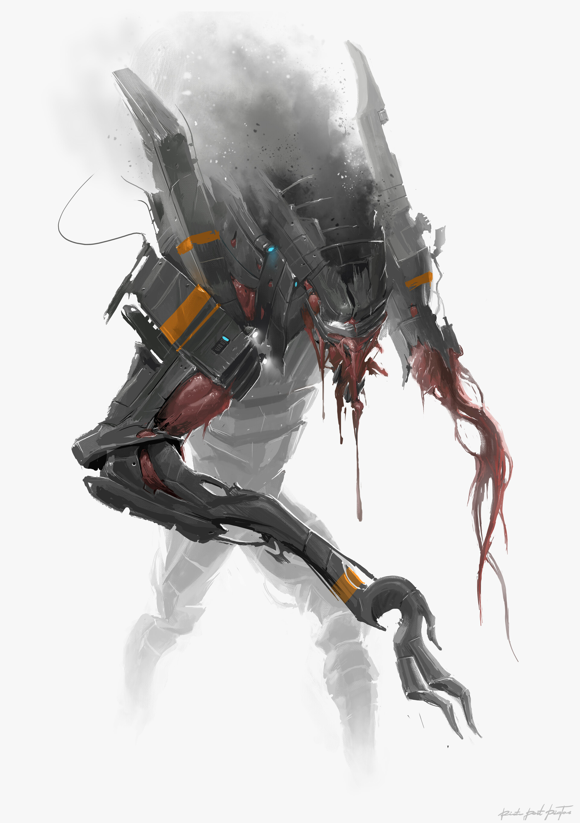 ArtStation - Meat Mech