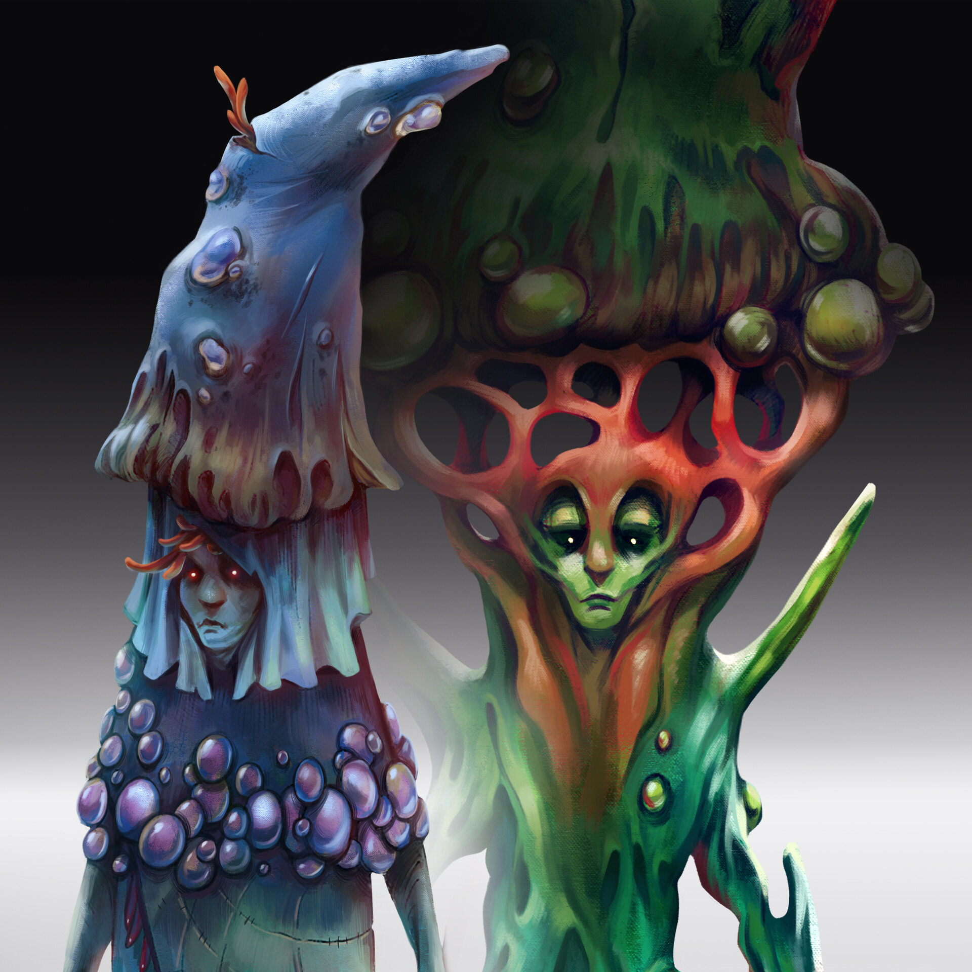 ArtStation - Corrupted // Characters Concept Art