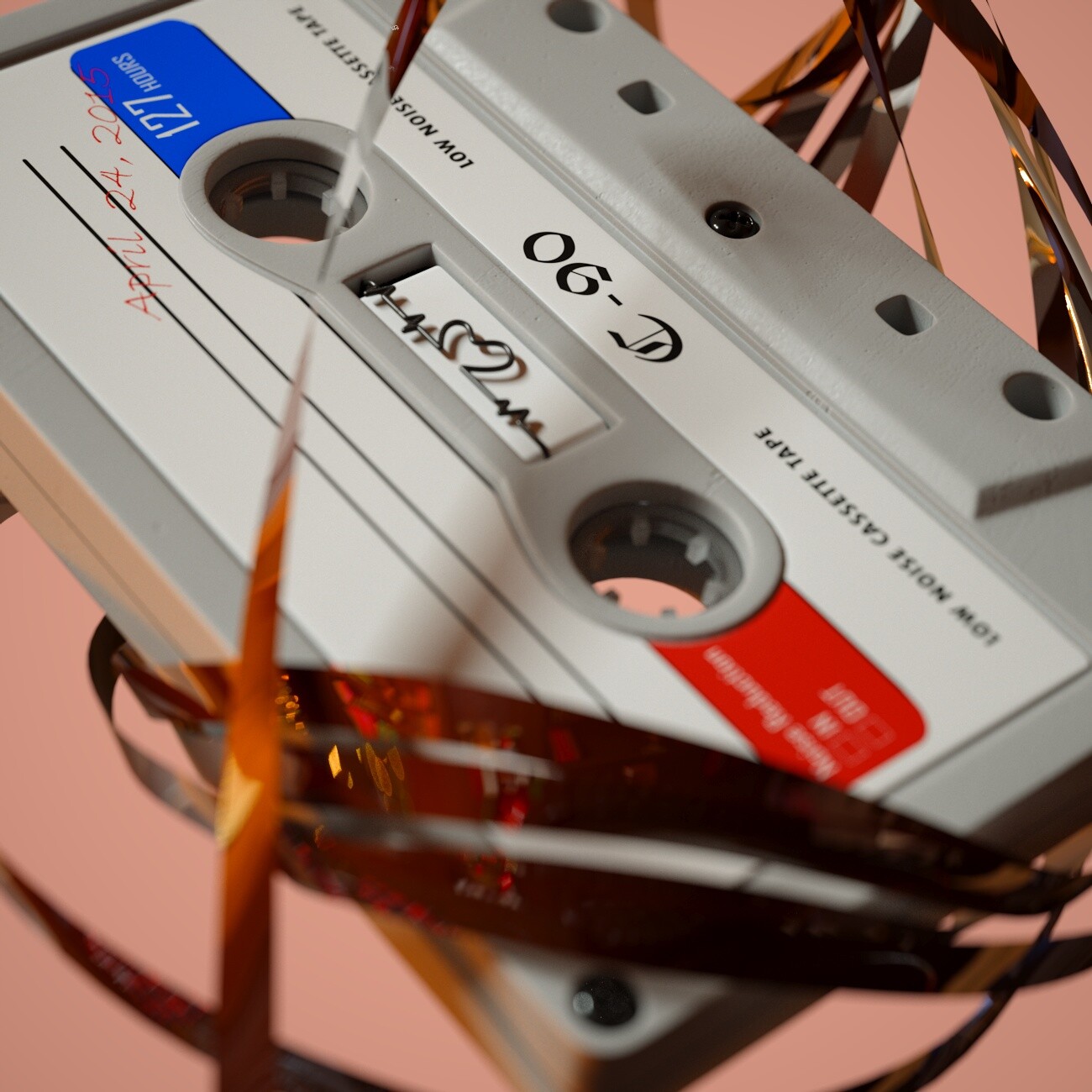 ArtStation - Cassette Playing