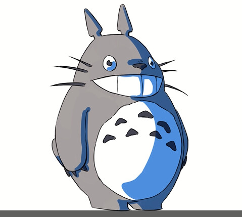 ArtStation - Totoro turn around animation