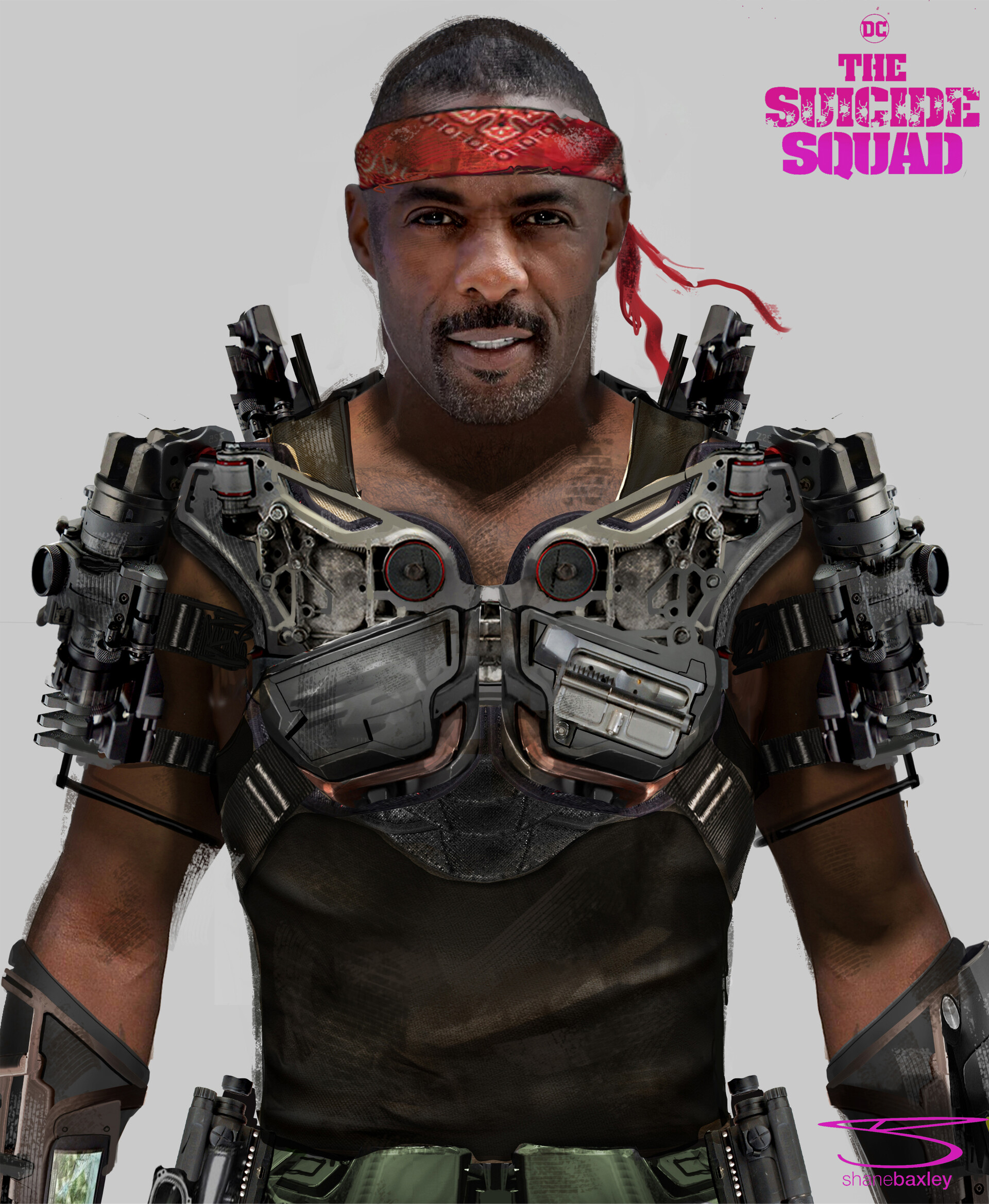 ArtStation - Bloodsport costume designs for The Suicide Squad