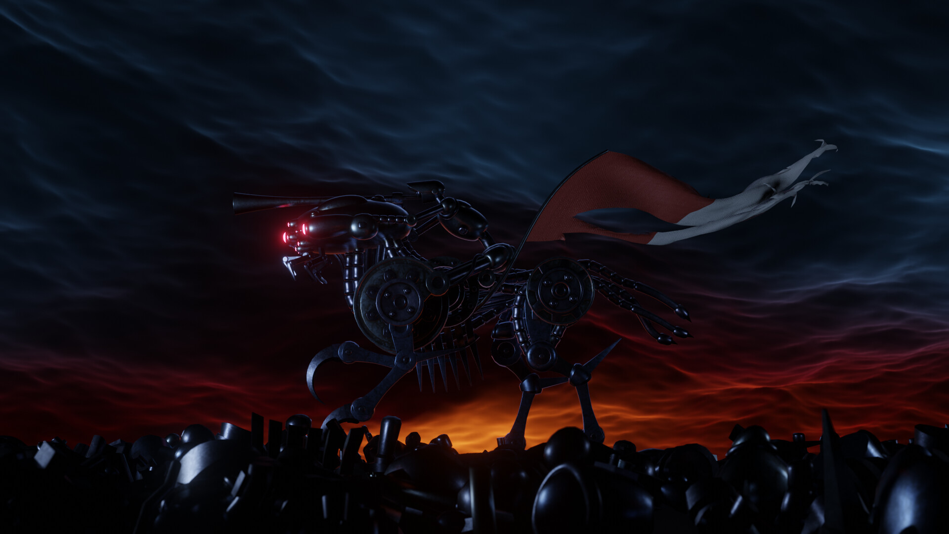 ArtStation - Machine War Horse