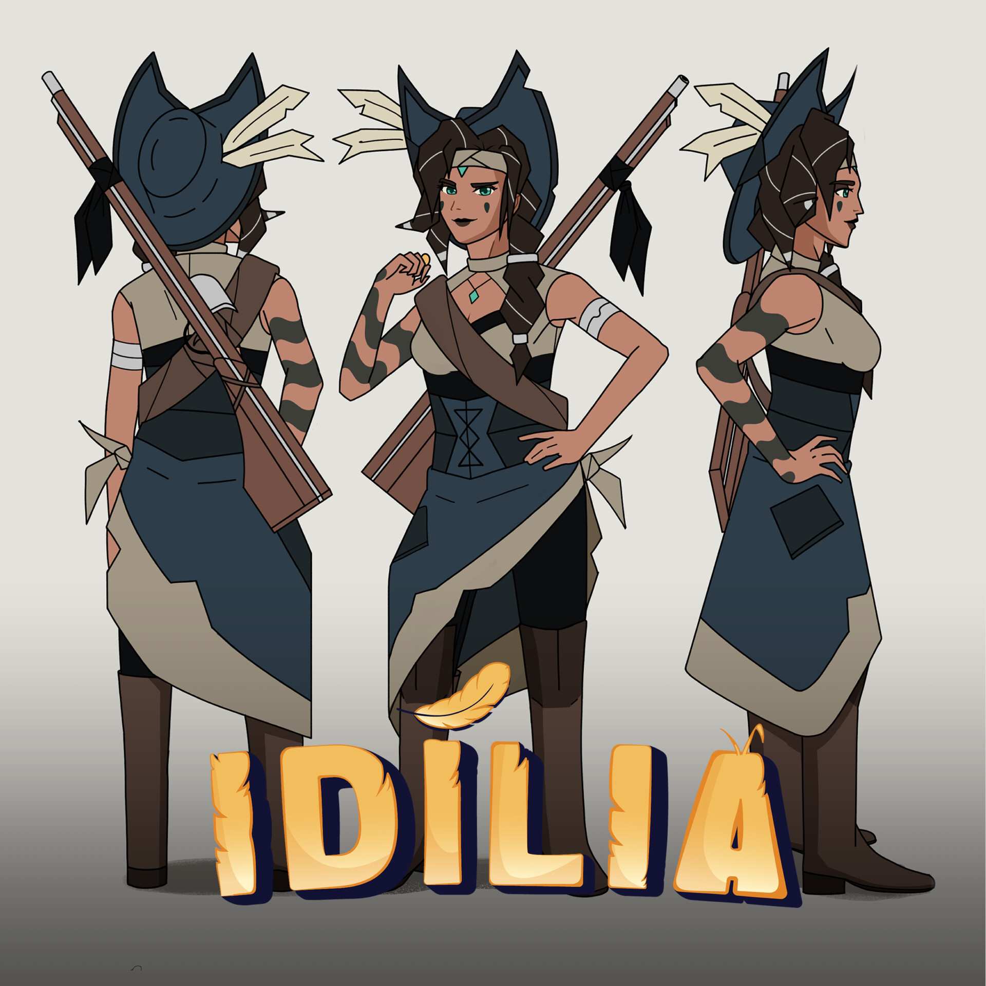 ArtStation - Thalia | Character Design