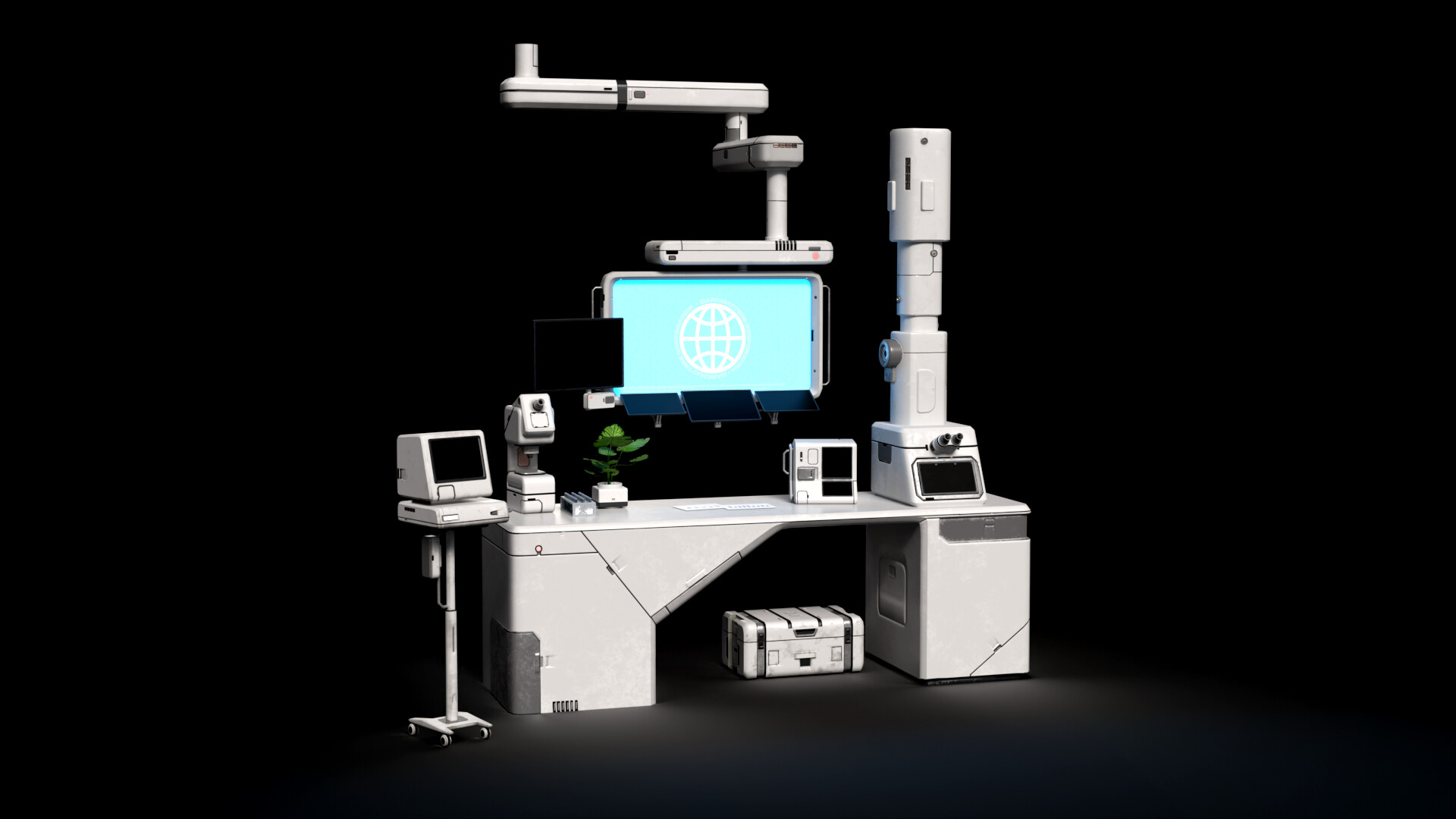 ArtStation - Sci-fi laboratory props