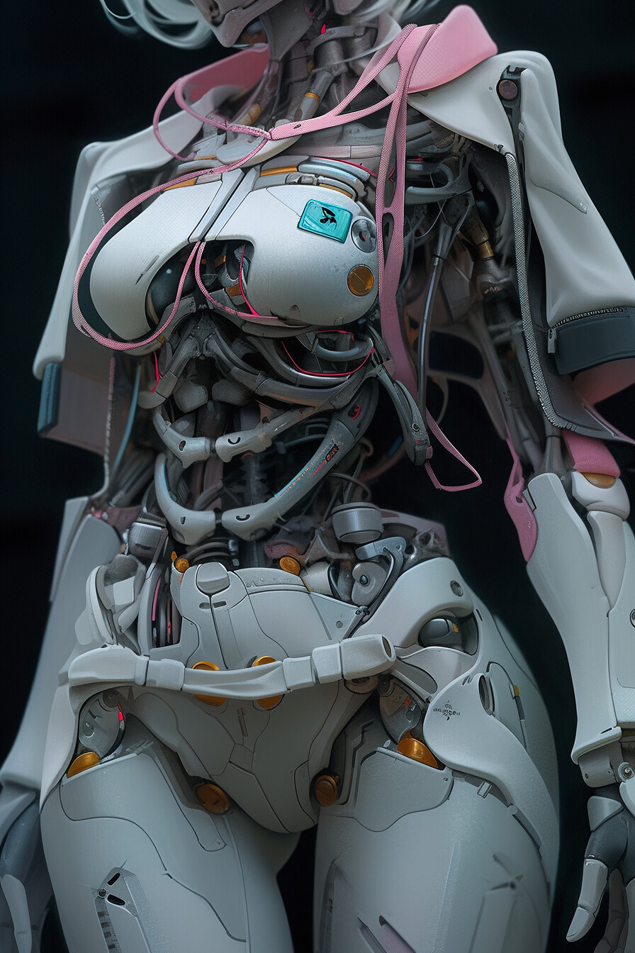 ArtStation - cyborg sketelon