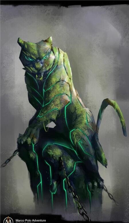 Li Gan - Silk Road Paradise Dark Ride---Concept Design（monster,human）