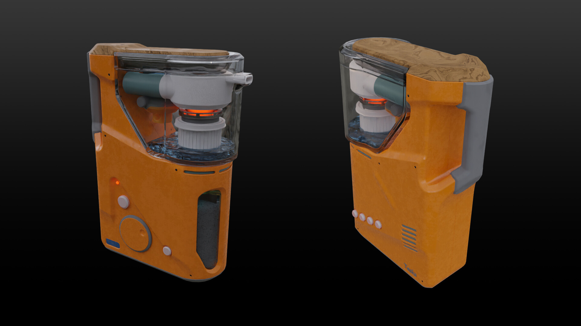 ArtStation - Sci-Fi Kettle